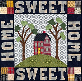 Home Sweet Home quilt pattern | Timeless Traditions Quilts by Norma Whaley